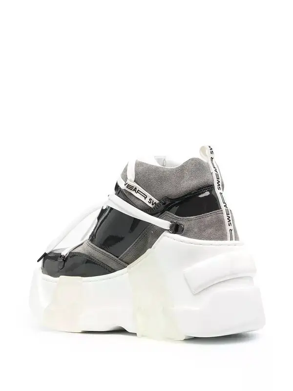 Swear London Amazon Platform Boots - Grey