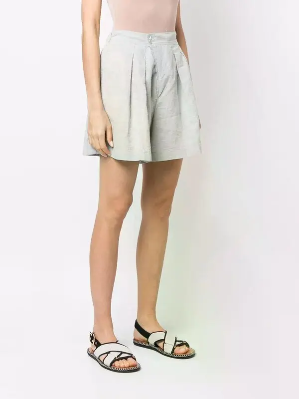 FORTE_FORTE Tweed High-waisted Shorts