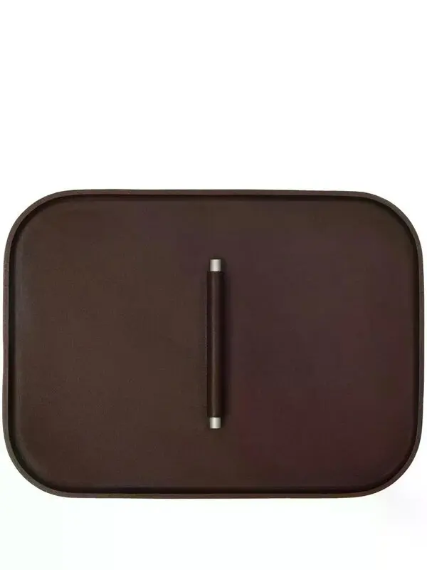 UNIQKA Plato Leather Tray - Brown