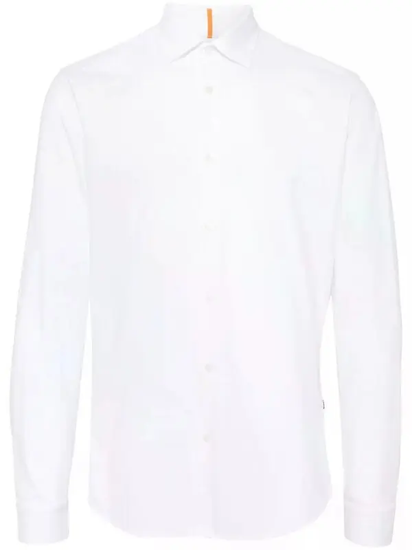 BOSS Embroidered-logo Shirt