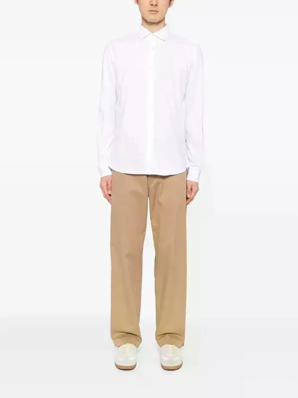 BOSS Embroidered-logo Shirt