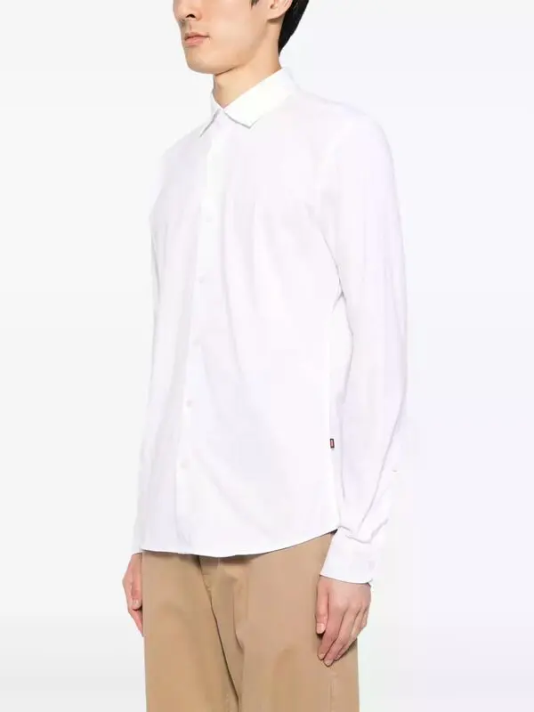 BOSS Embroidered-logo Shirt