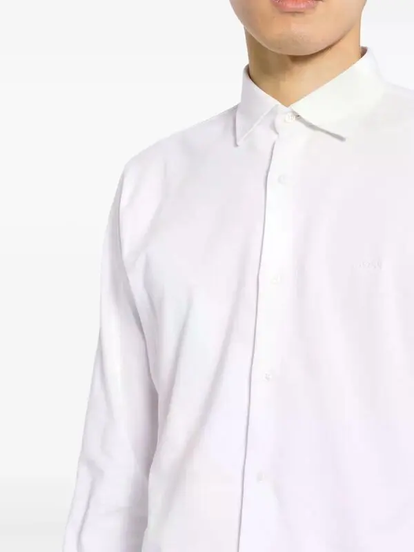 BOSS Embroidered-logo Shirt