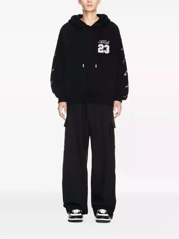 Off-White Skate Logo-embroidered Hoodie