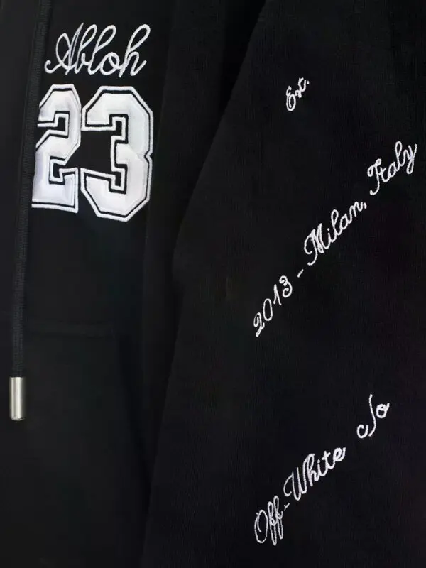 Off-White Skate Logo-embroidered Hoodie