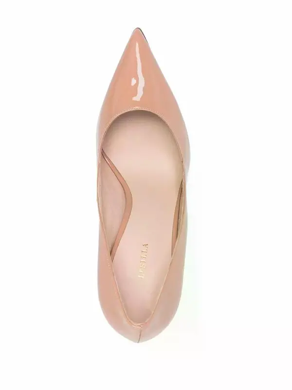 LE SILLA Eva Patent Leather Pumps - Neutrals