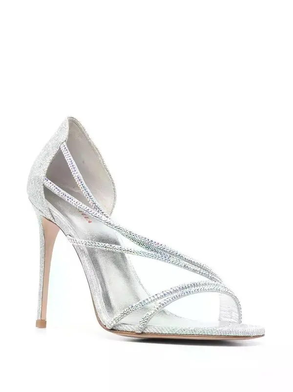 LE SILLA Divina Glitter-effect Sandals