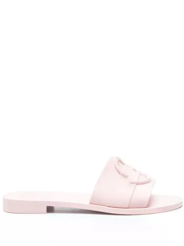 Moncler Mon Slides - Pink