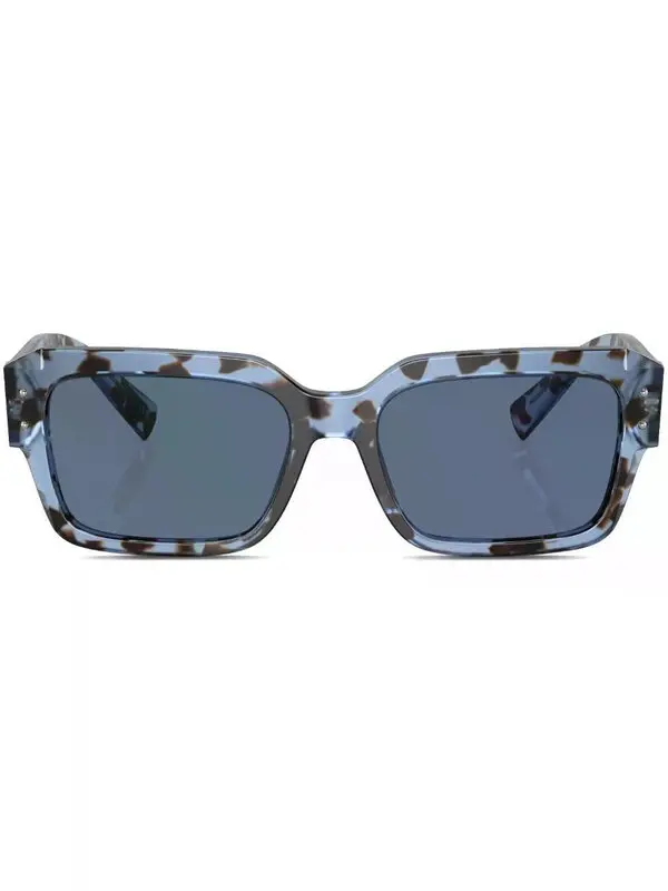 Dolce & Gabbana Rectangle-frame Sunglasses - Blue