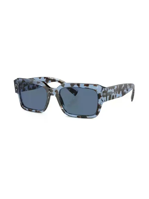 Dolce & Gabbana Rectangle-frame Sunglasses - Blue