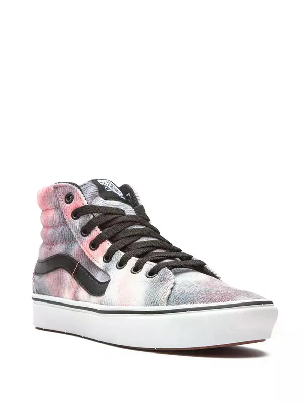VANS Comfycush Sk8-hi Blotched Sneakers - Black