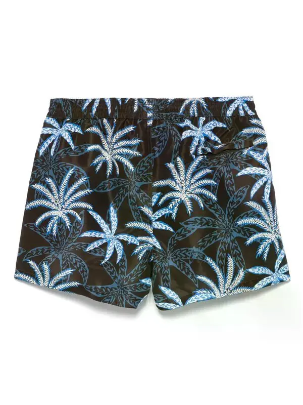 Paul Smith Palm-trees Swim Shorts - Black
