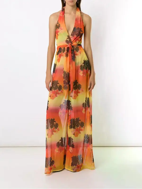 AMIR SLAMA Halter Neck Jumpsuit