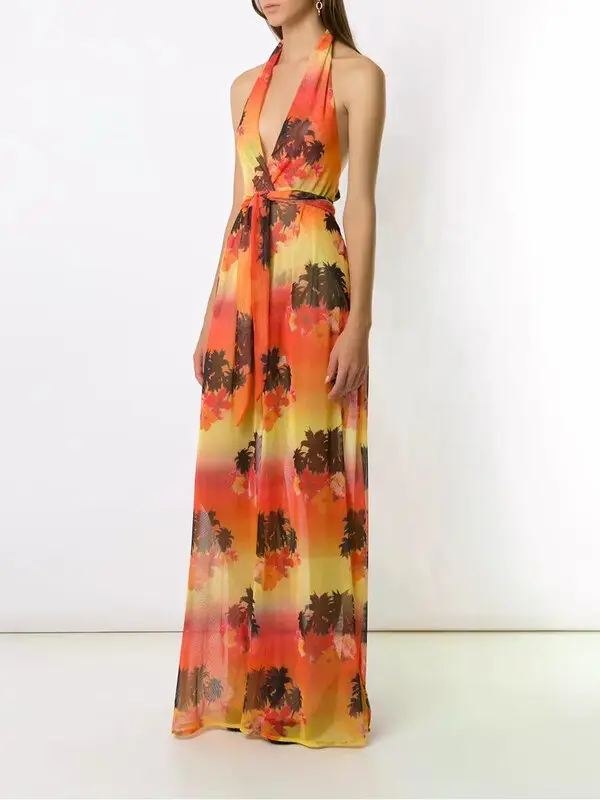 AMIR SLAMA Halter Neck Jumpsuit