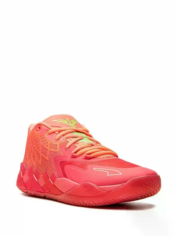 PUMA X Rick And Morty Mb.01 Lamelo Ball Sneakers - Red