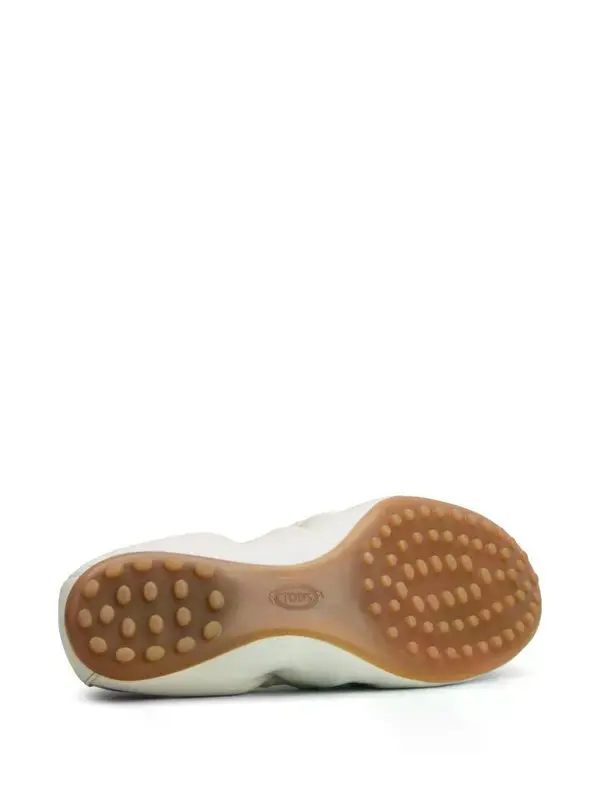 TOD'S Ballerina Shoes With Ring Embellishment - Neutrals