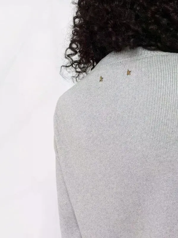 GOLDEN GOOSE Distressed Cotton-blend Jumper