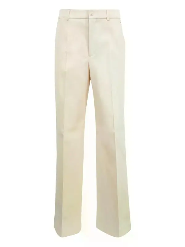Moncler Flat-front Tailored Trousers