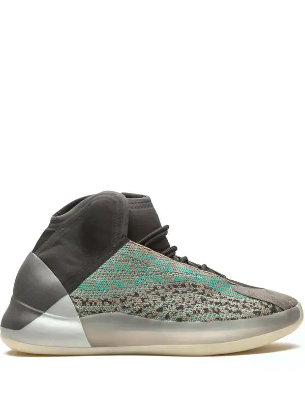 ADIDAS X YEEZY Yeezy Qntm Teal Blue Sneakers - Grey