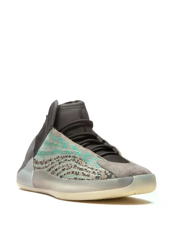 ADIDAS X YEEZY Yeezy Qntm Teal Blue Sneakers - Grey