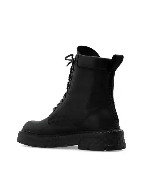 JIMMY CHOO Marlow Calf Leather Lace-up Boots
