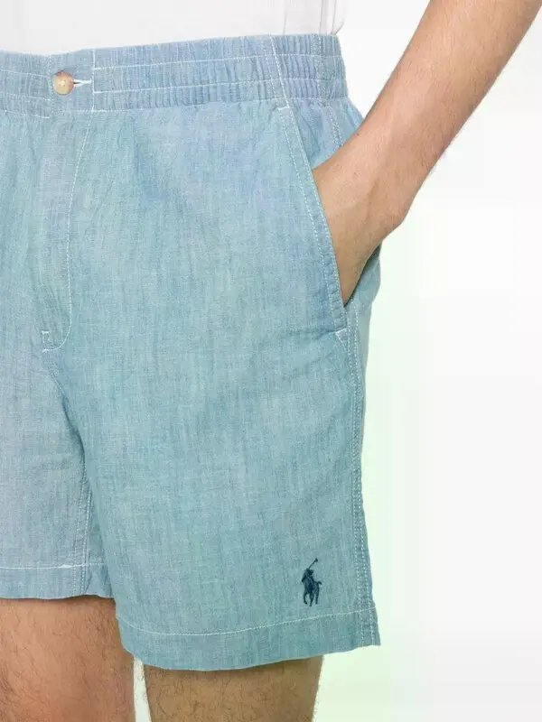 Polo Ralph Lauren Cotton Shorts With Signature Pony Motif