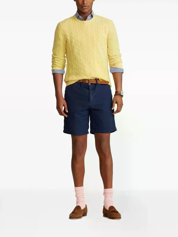 Polo Ralph Lauren Cotton-linen Maritime Shorts - Blue