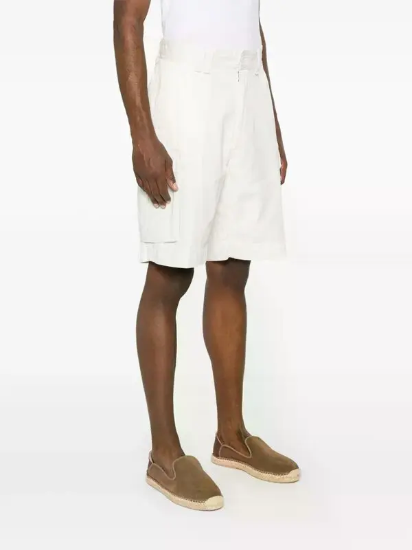 Polo Ralph Lauren Logo-patch Cargo Shorts - White