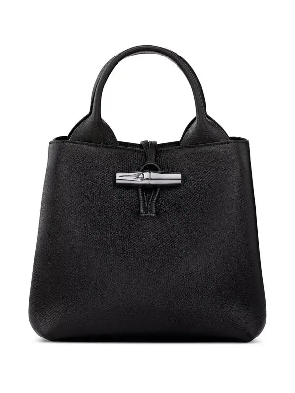Longchamp Le Roseau Tote Bag - Black