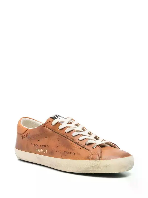 GOLDEN GOOSE Super-star Sneakers - Brown
