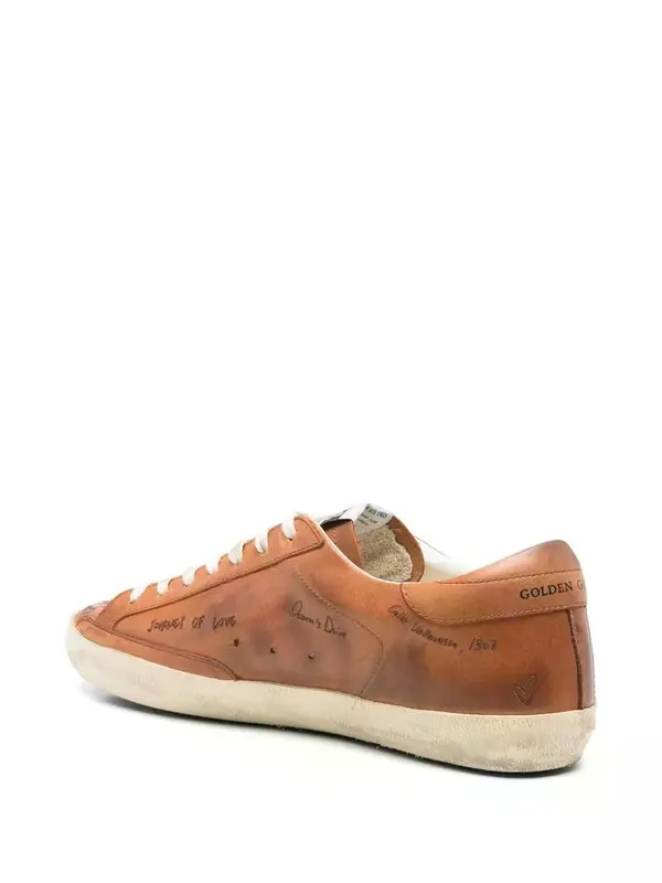 GOLDEN GOOSE Super-star Sneakers - Brown