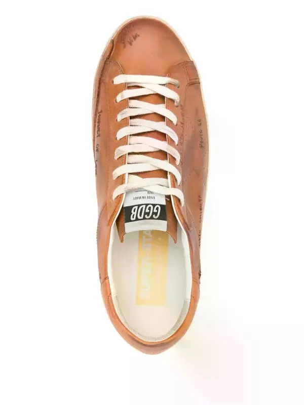 GOLDEN GOOSE Super-star Sneakers - Brown