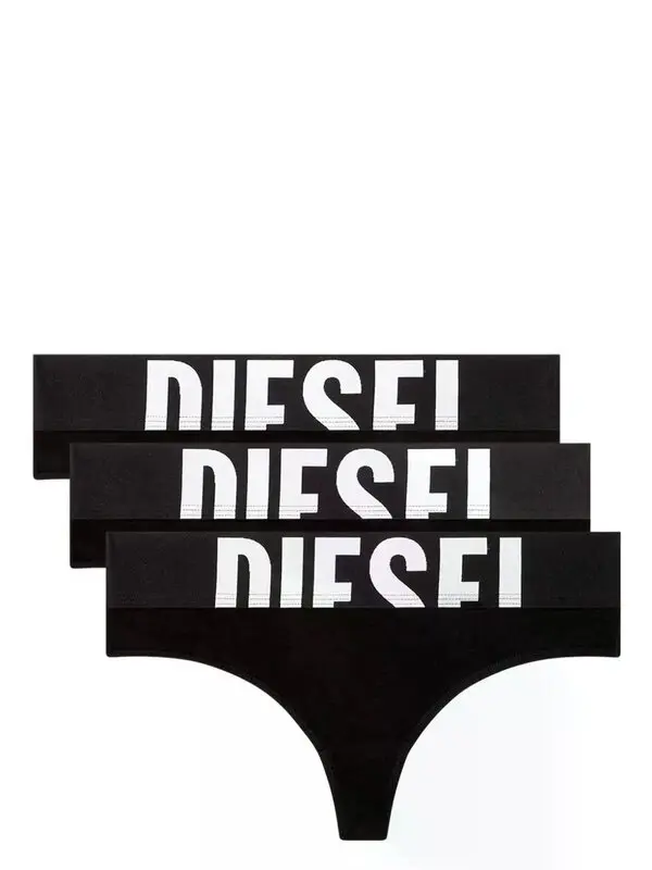 DIESEL® Stars Thong - Black