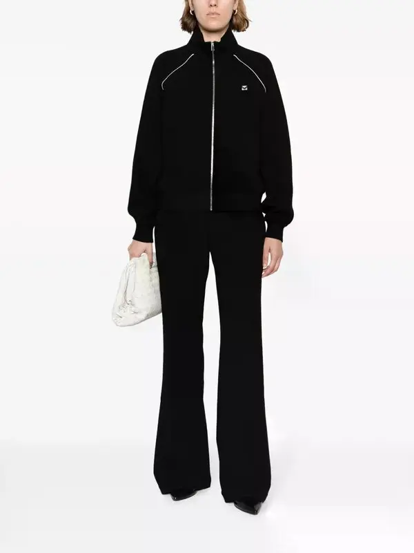 Tory Burch Crepe Track Jacket