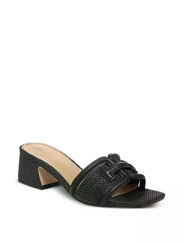 Sam Edelman 45mm Waylon Textured Block-heel Sandals