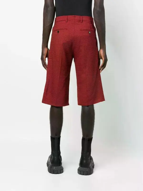 Vetements Houndstooth Tailored Shorts