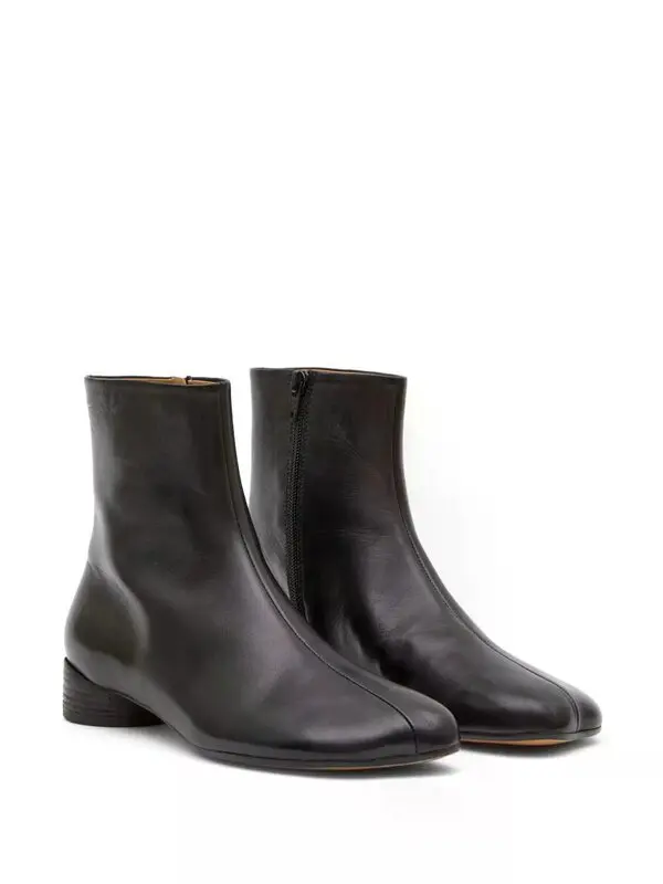 MAISON MARGIELA Anatomic Leather Ankle Boots - Black