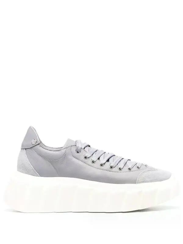 Agl Blondie Ties Leather Sneakers