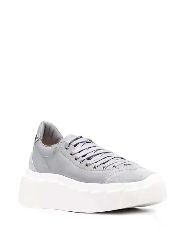 Agl Blondie Ties Leather Sneakers