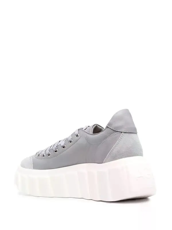 Agl Blondie Ties Leather Sneakers