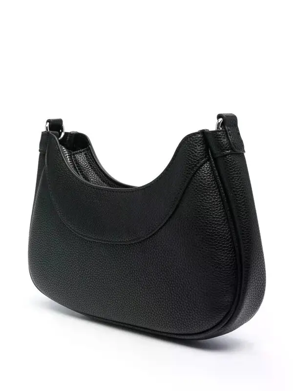 Armani Exchange Logo Strap Crossbody Bag - Black