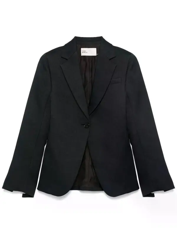 Tory Burch Textured Crepe Blazer