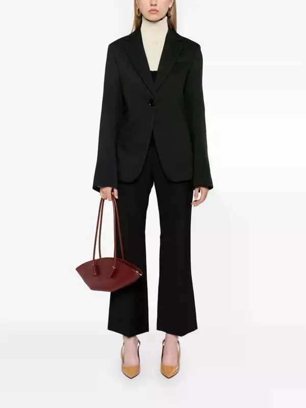 Tory Burch Textured Crepe Blazer