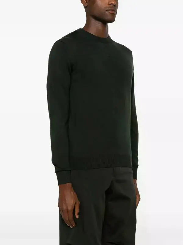 Fendi Virgin Wool C-neck Sweater - Green