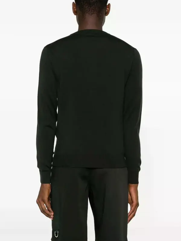 Fendi Virgin Wool C-neck Sweater - Green