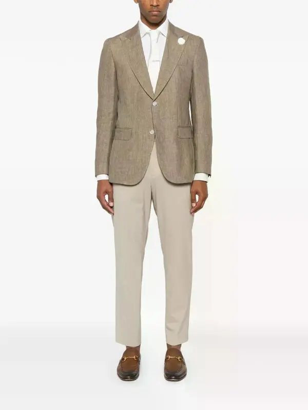 BOSS Canvas Blazer - Brown