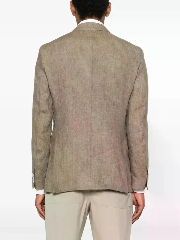 BOSS Canvas Blazer - Brown