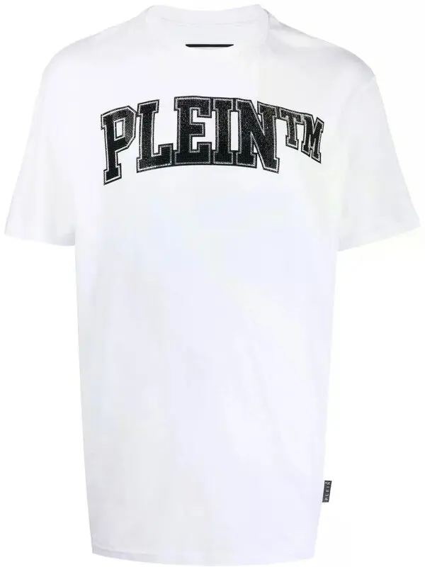 Philipp Plein Stones Logo-embellished T-shirt
