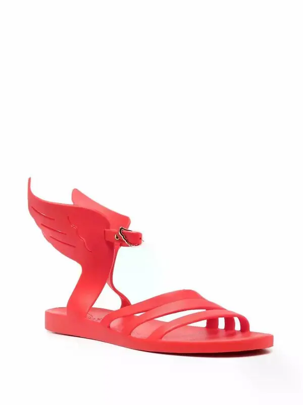 ANCIENT GREEK SANDALS Ikaria Jelly Sandals - Red