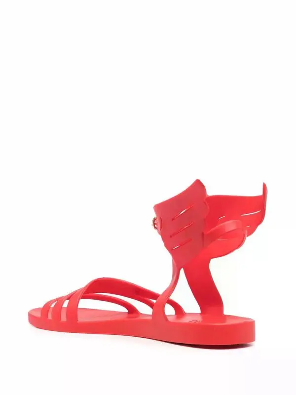 ANCIENT GREEK SANDALS Ikaria Jelly Sandals - Red